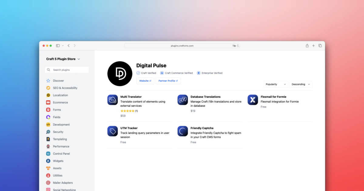 Plugins | Digital Pulse